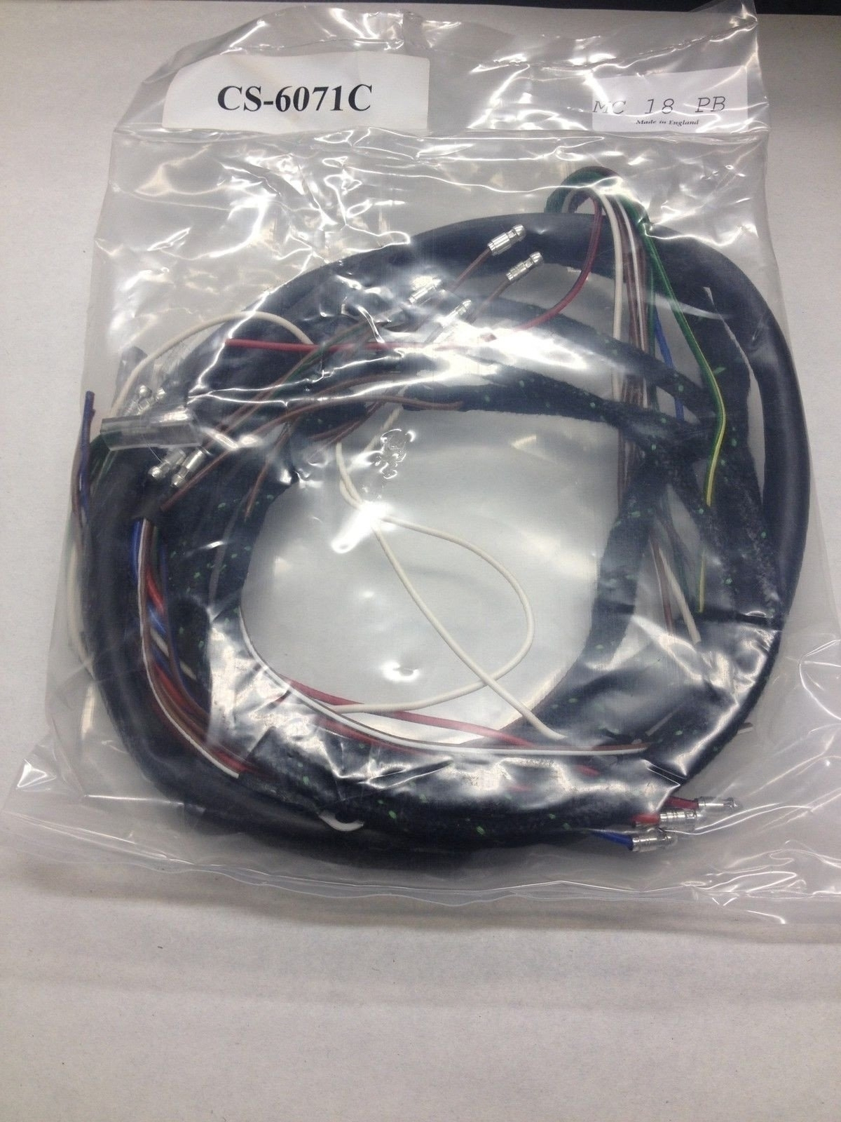 Vintage Triumph Supply - Wiring Harness 1960-1962 650 6T T110 T120 TR6 ...